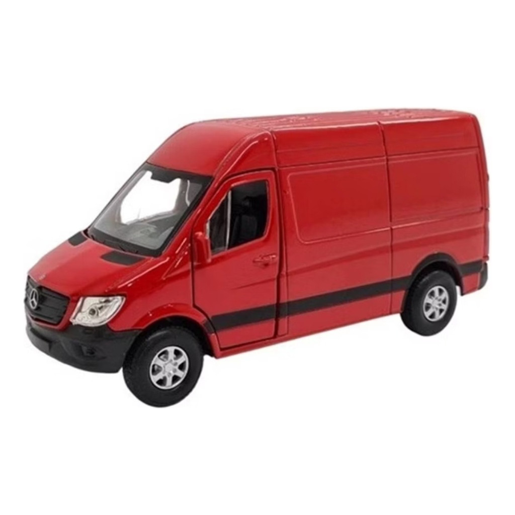 Miniatura Van Mercedes Sprinter Panel 2015 Welly 1/48 Fricção | Shopee ...