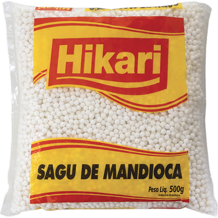 Sagu de Mandioca Hikari - 500g | Shopee Brasil
