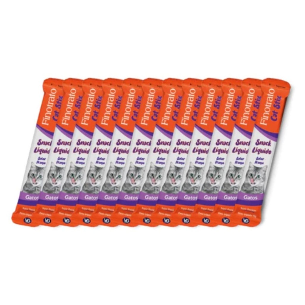 Cat STix Petisco Super premuim Para Gatoi Combo com 12 unidades ...