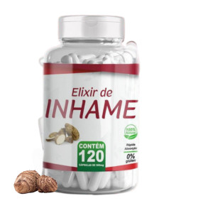 Elixir de Inhame 100% natural 120 Cápsulas de 500 mg Kit com 1,2 e 3 ...