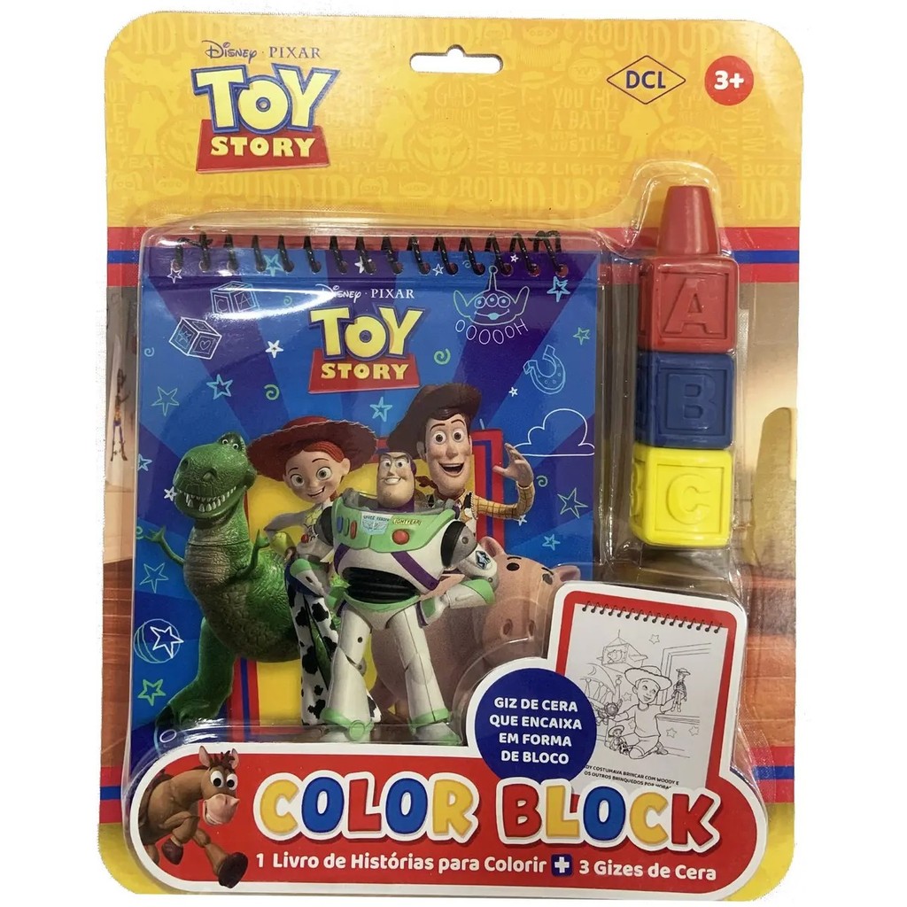 Kit Color Block - Disney Pixar - Toy Story | Shopee Brasil