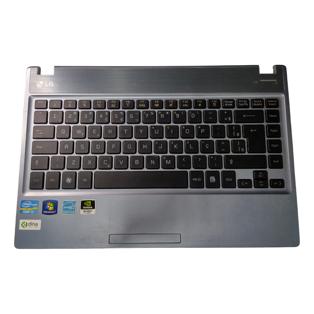 Palmrest Com Teclado E Touchpad Do Notebook LG P430-k | Shopee Brasil