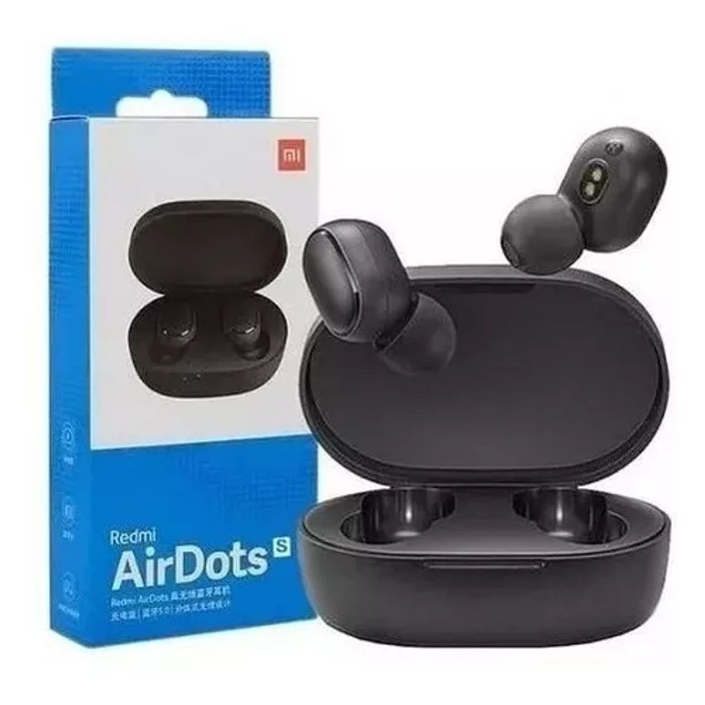 Fone de Ouvido XIAOMI Bluetooth - REDMI AIRDOTS | Shopee Brasil