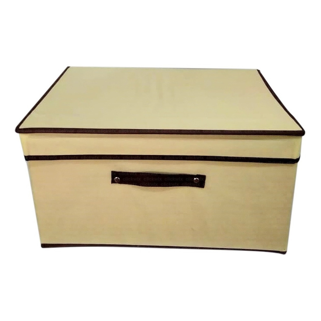 Caixa Organizadora Rígida Resistentes Empilhável 45x30x20 Cm | Shopee ...
