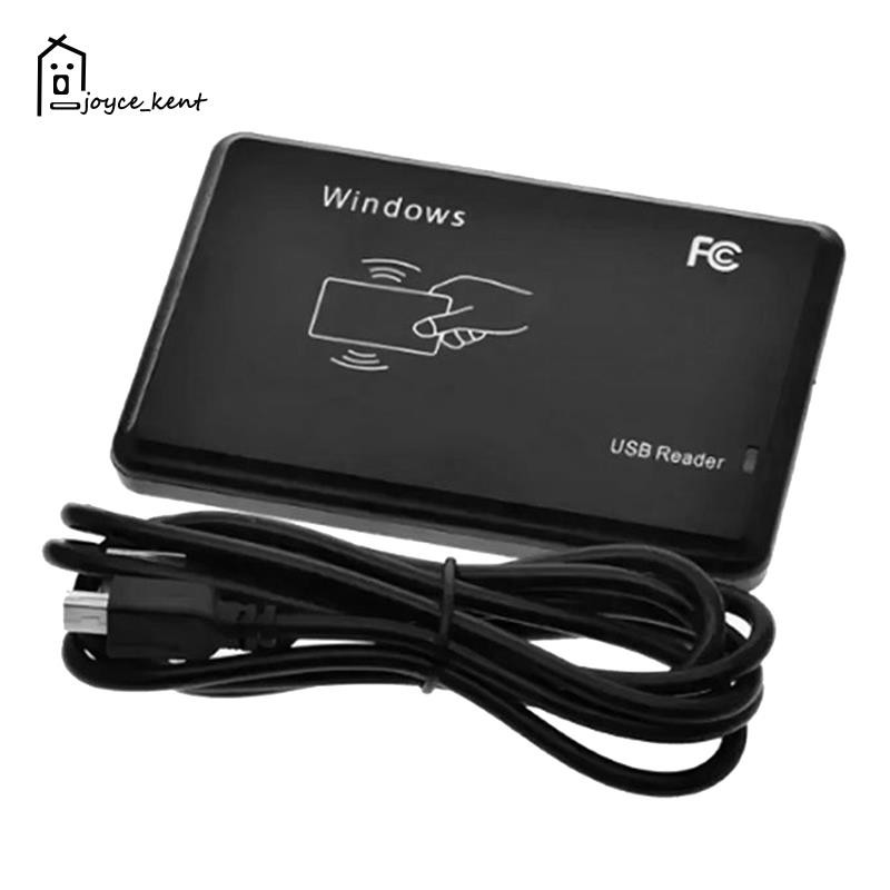 Leitor USB RFID 125khz EM4100 ID Sensibilidade Sem Contato De Cartão ...
