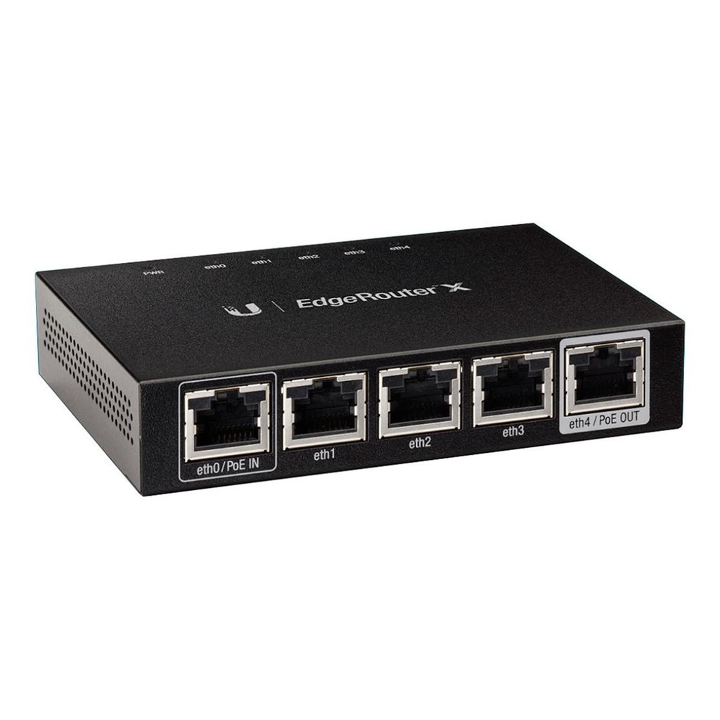 Roteador Ubiquiti Edge Router X - PoE - 5 Portas Gigabit - ER-X ...