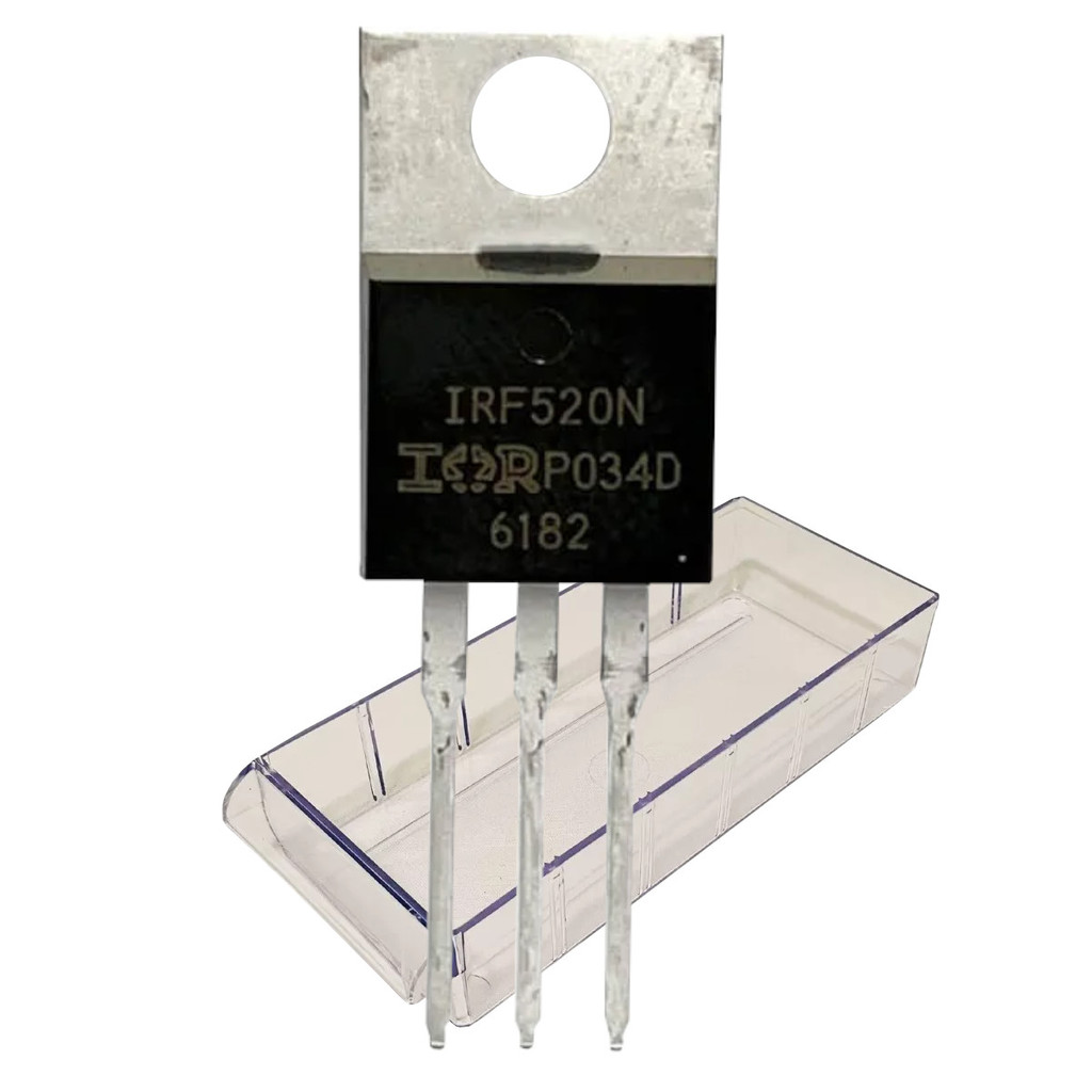 Transistor Fet Mosfet Irf520 (10 Peças) Irf 520 Ir F520 | Shopee Brasil