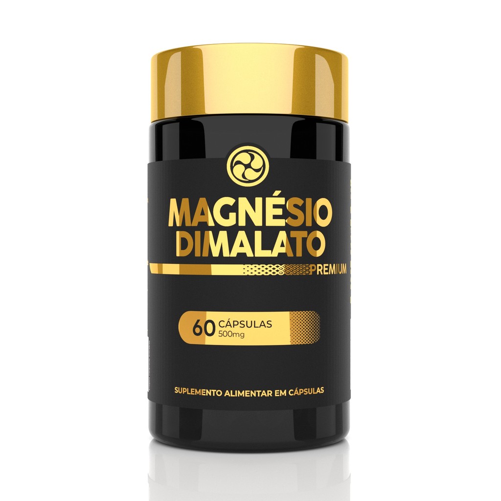 Magnesio Dimalato Premium 500mg 60 cps Floral Ervas | Shopee Brasil