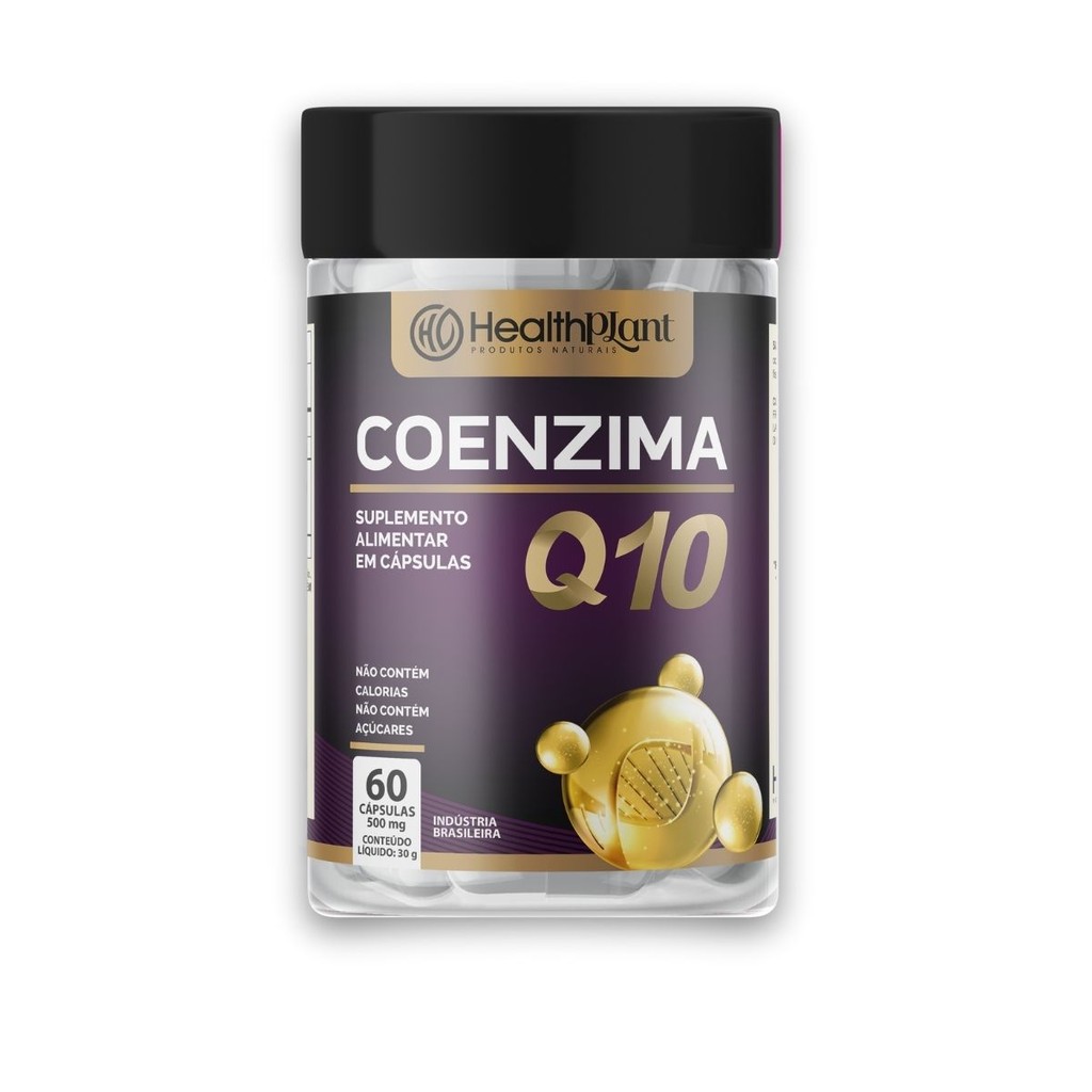 Coenzima Q10 60 Capsulas 500mg Healthplant | Shopee Brasil