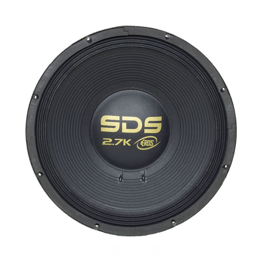 Alto Falante Woofer Eros 15 Polegadas SDS 2.7K 8 Ohms 1.350 Wrms Som Automotivo Profissional ...