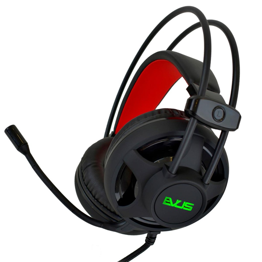 Headset Gamer Evus F-11 Revolution - RGB - 3.5mm e USB | Shopee Brasil