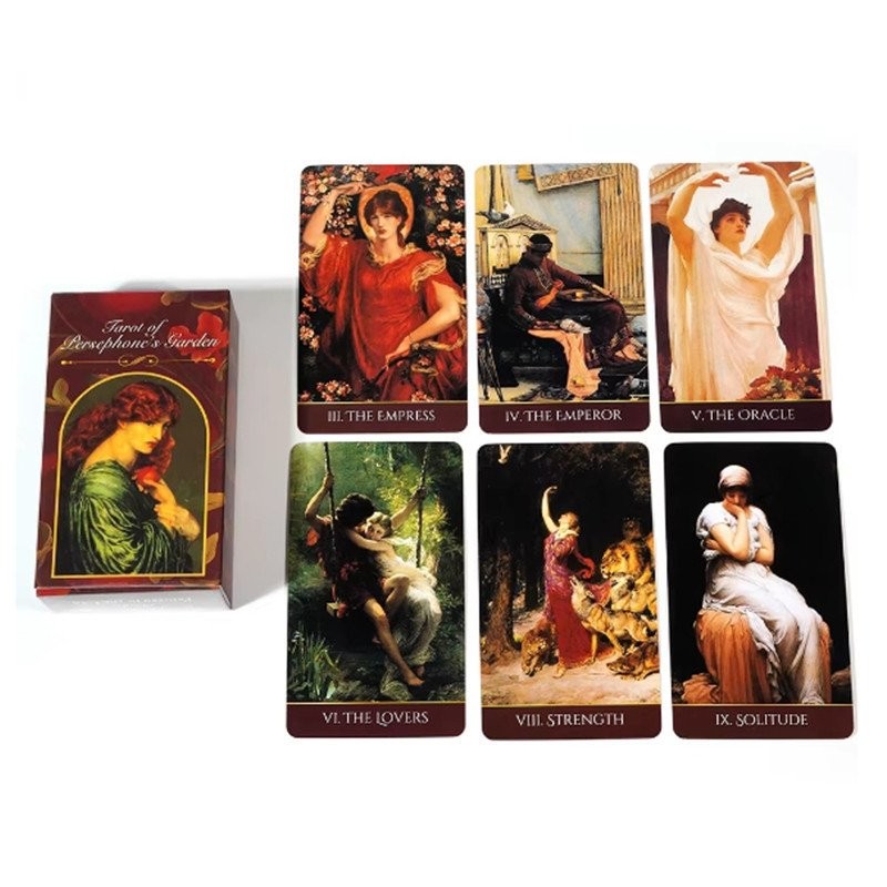 Tarot do Jardim de Perséfone Chthonia Edition Um baralho de Tarot Fine ...