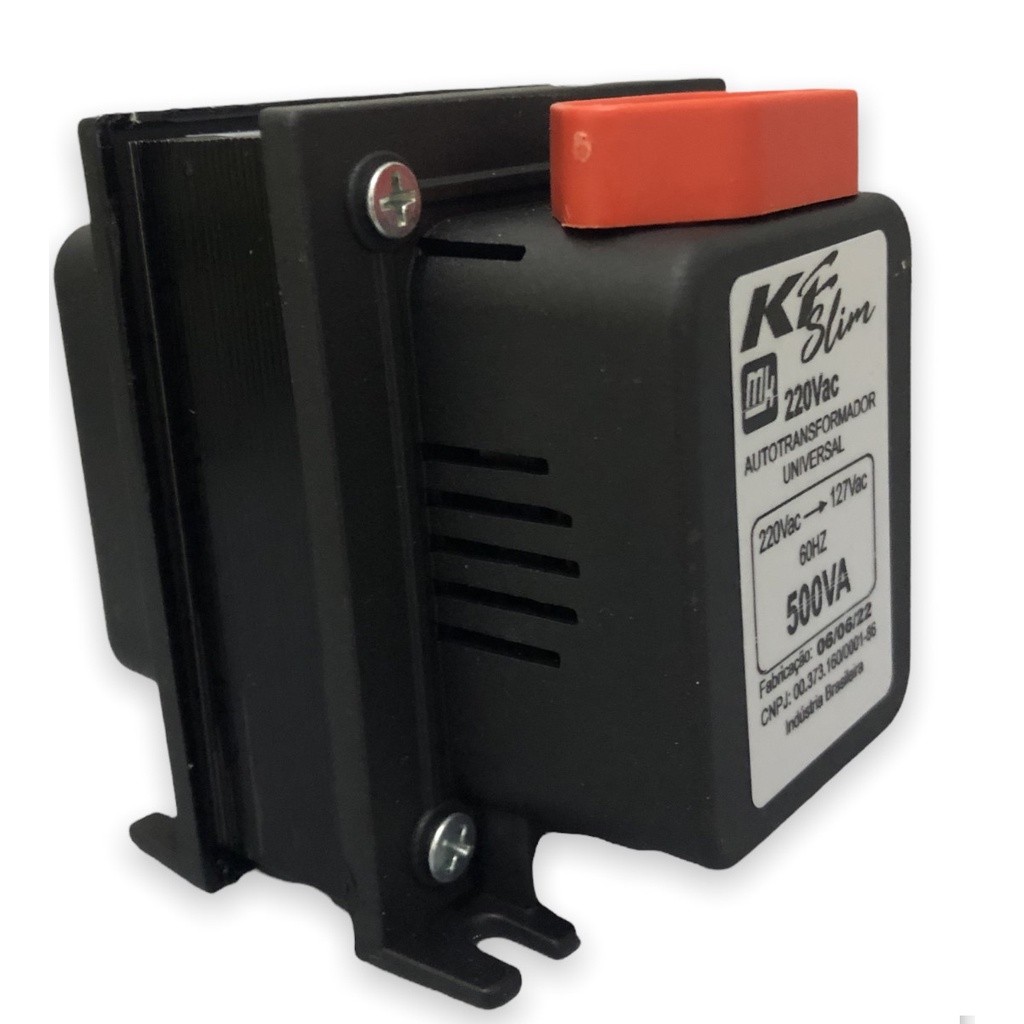 Auto Transformador Conversor 500va Bivolt Voltagem 110v Para 220v E 220v Para 110v | Shopee Brasil