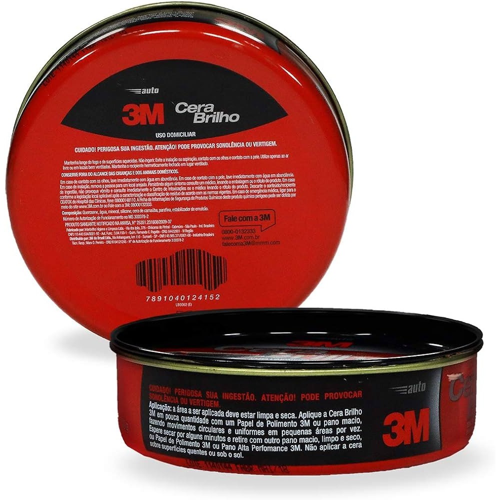 CERA AUTO BRILHO 200G 3M | Shopee Brasil