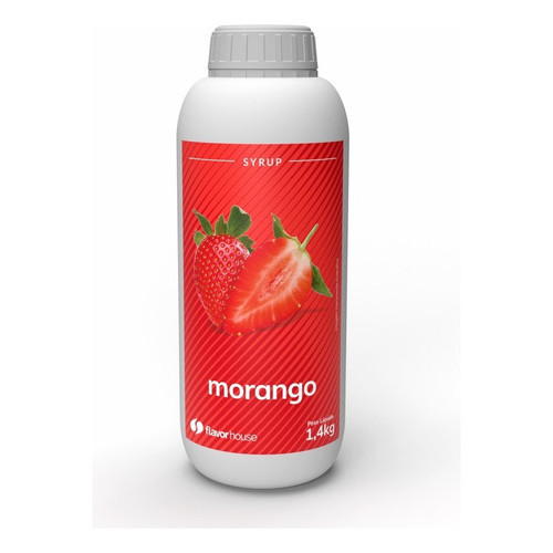 Xarope Sabor Morango Flavor House (Tipo Monin/1883) | Shopee Brasil