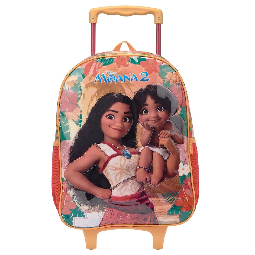Mochila Moana 2 Rodinhas Meninas Infantil Escolar | Shopee Brasil