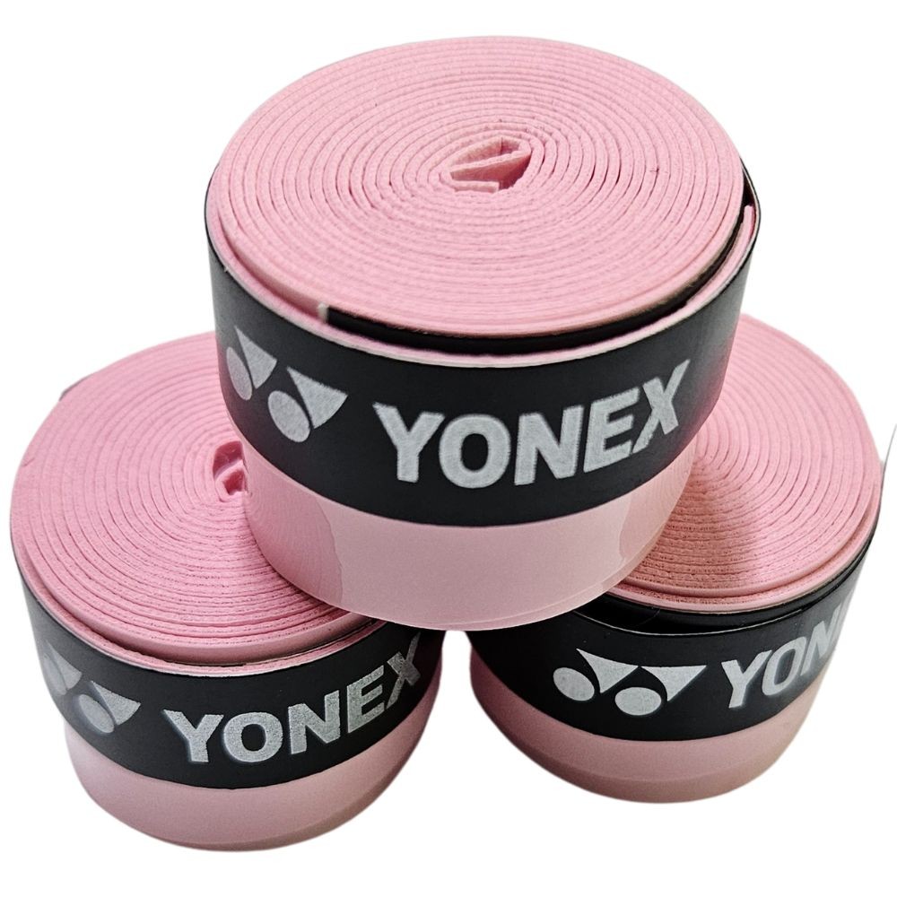 Kit 3 GRIP Yonex Rosa Claro | Shopee Brasil
