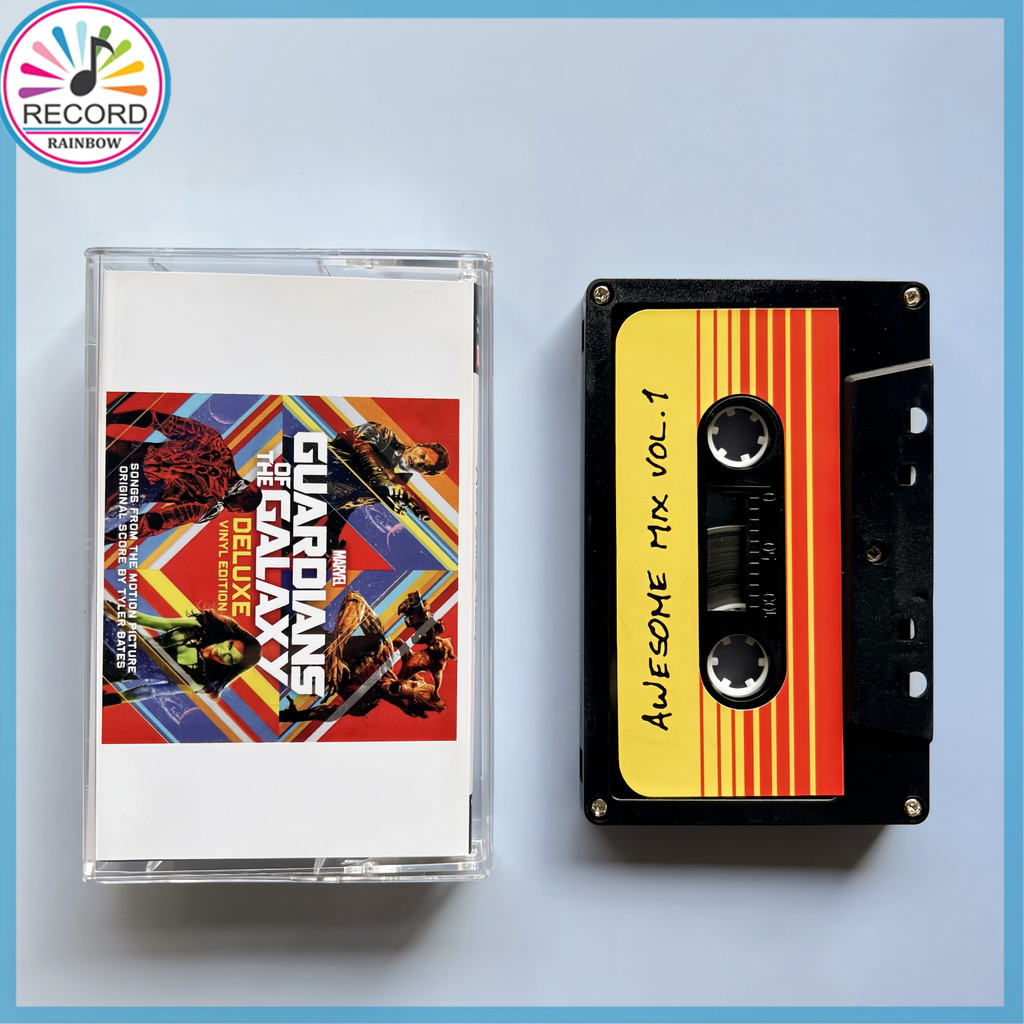 Guardians Of The Galaxy Vol.1-2 K7 Fita Cassette Tape Brand New [Lacrado] Original | Shopee Brasil