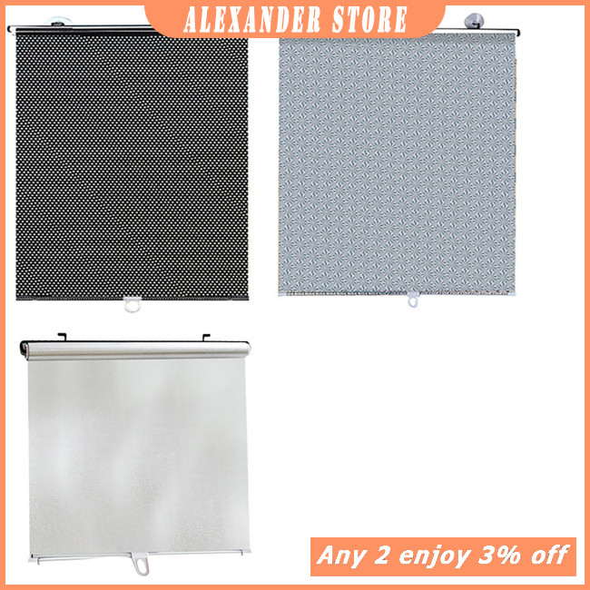 Alex Blackout Sombra Cega Com Ventosas Rolo Janela Tons Temporário Portátil Capa Cortina 49.12 x ...