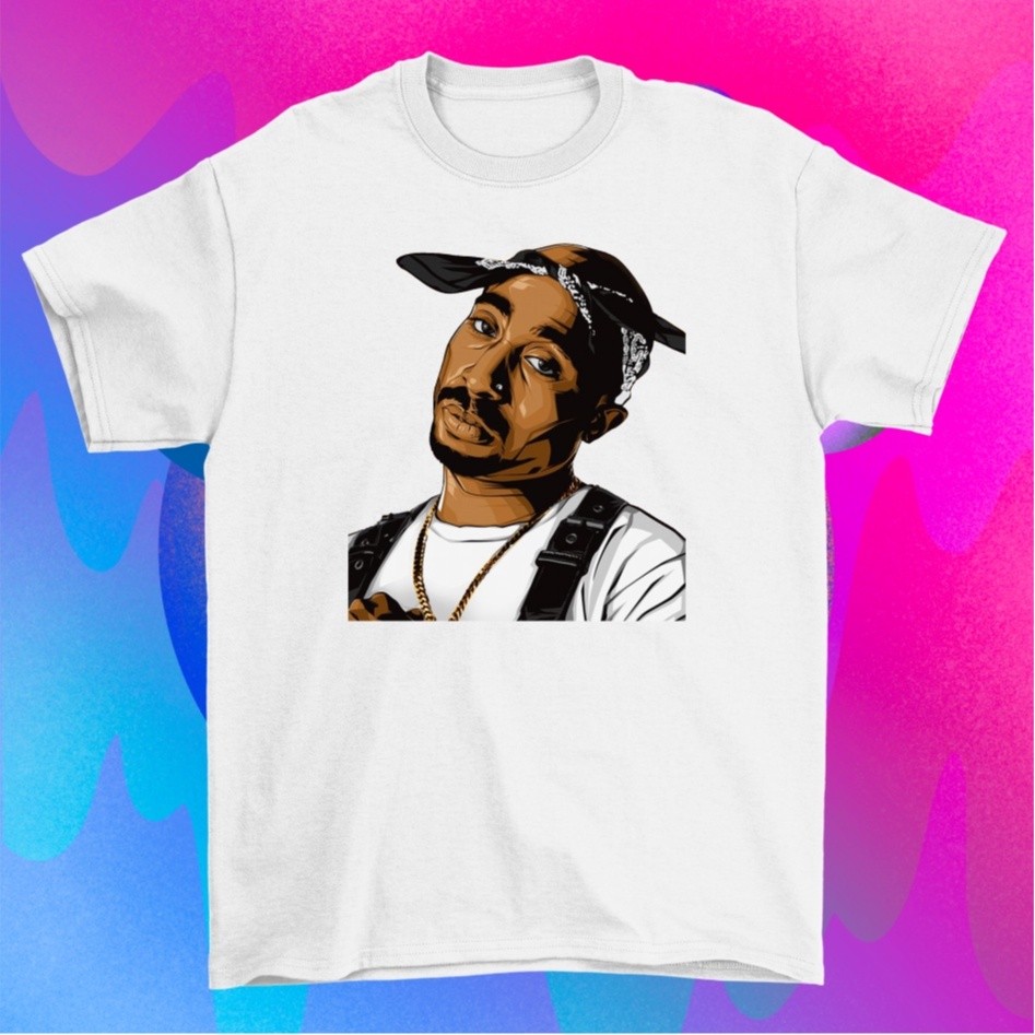 Camisera 2Pac Tupac Shakur Hip Hop Rap Gangster Thug Life Street ...