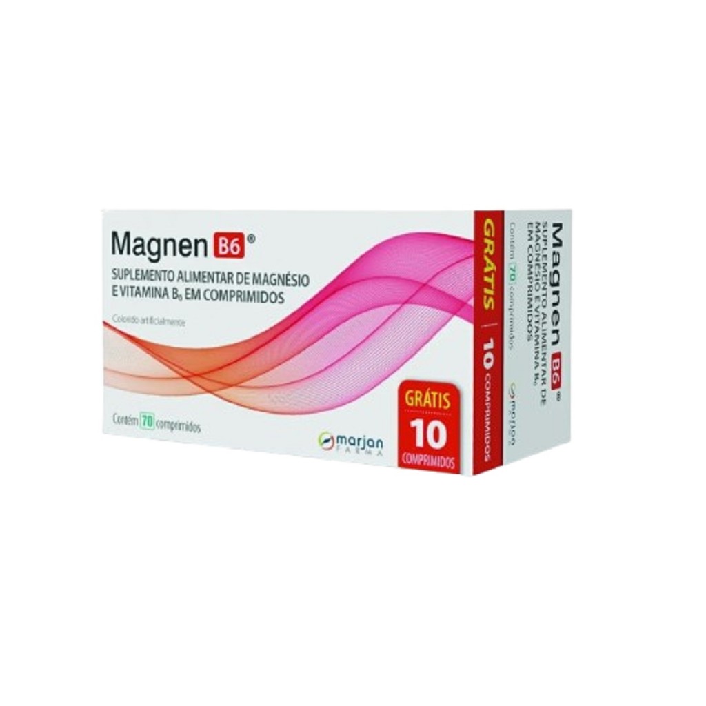 Suplemento Alimentar Magnen B6 70 Comprimidos Revestidos | Shopee Brasil