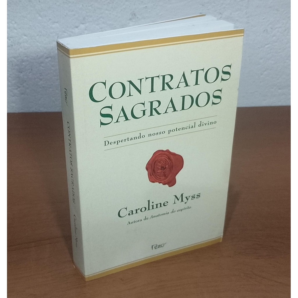 Livro Contratos Sagrados Caroline Myss | Shopee Brasil