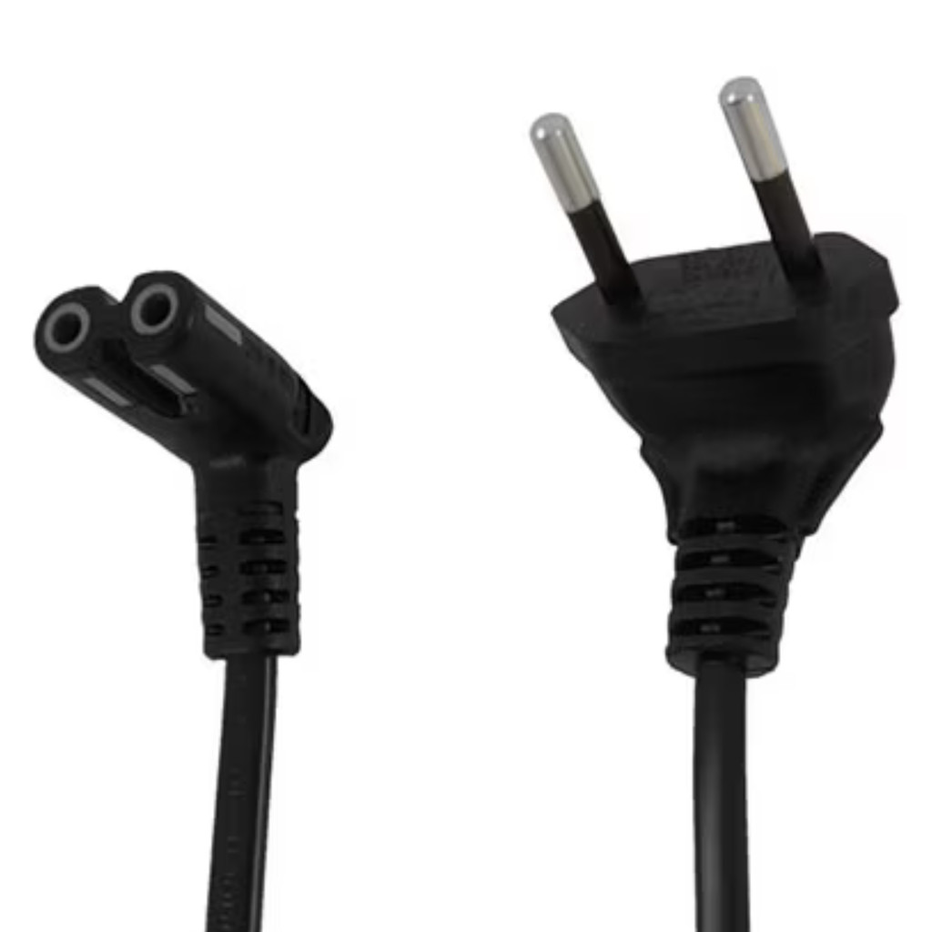 Cabo de Força Tomada Tv Monitor LG Original 90° Curvo 1,5m Bipolar ...