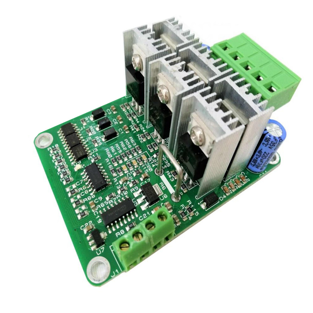 Placa De Driver De Motor Sem Escova BLDC DC10-30V 10A Controlador De ...