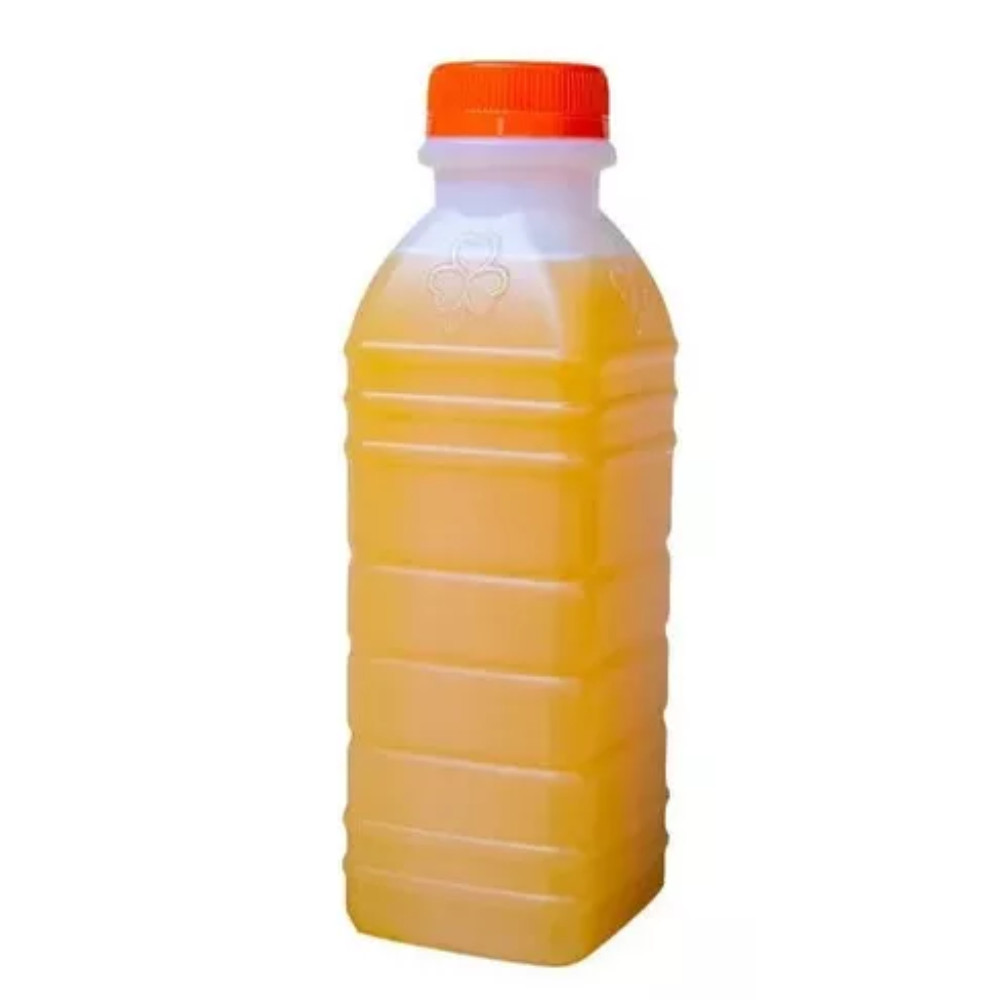 Garrafa Plástica Descartável Com Tampa Caldo De Cana 500ml | Shopee Brasil