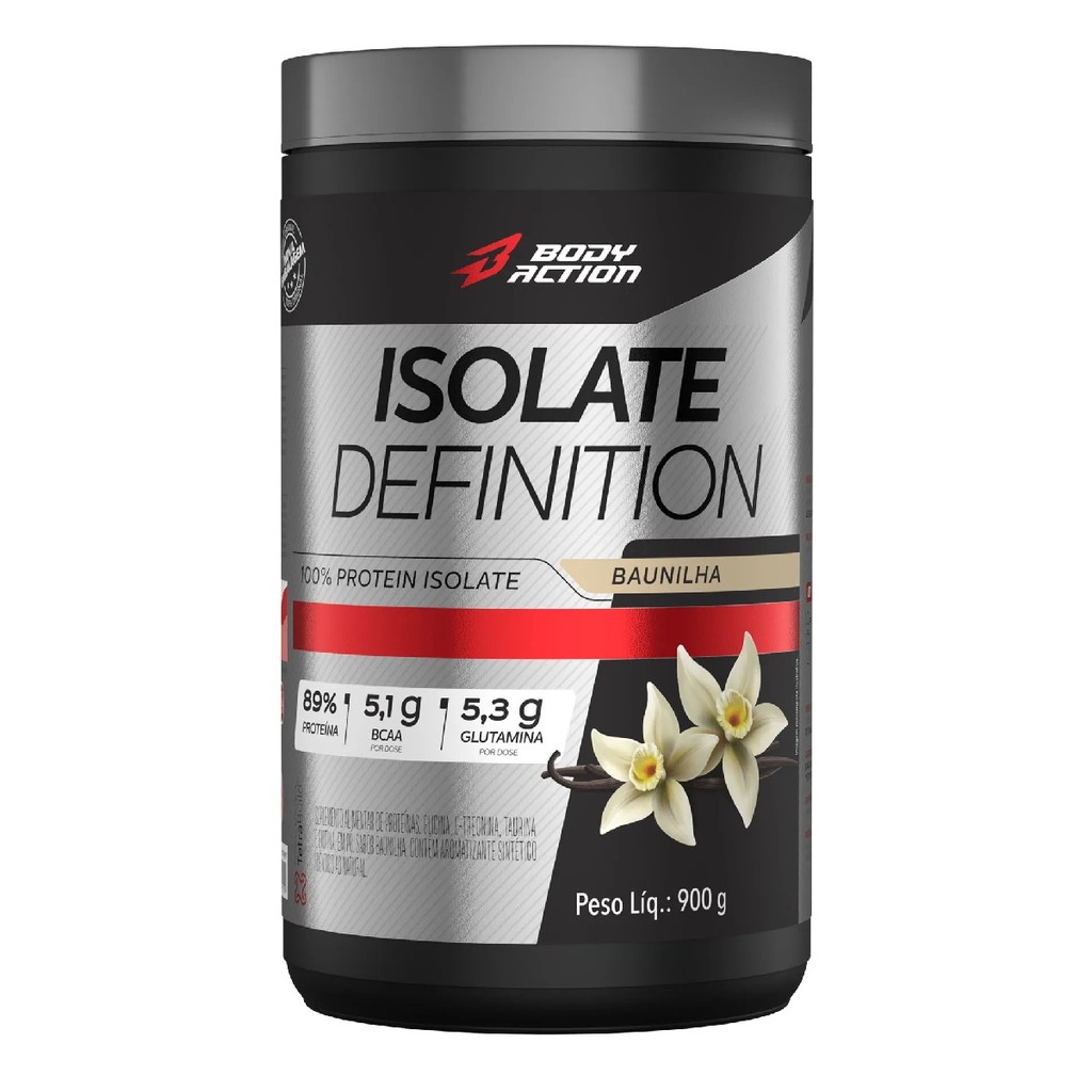 Isolate Definition Pote 900g Bodyaction | Shopee Brasil