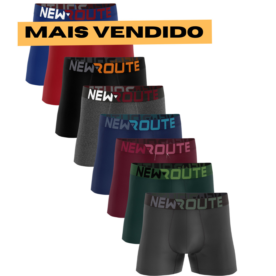 Kit 10 cuecas box boxer lisa NR Do P ao GG3 | Shopee Brasil