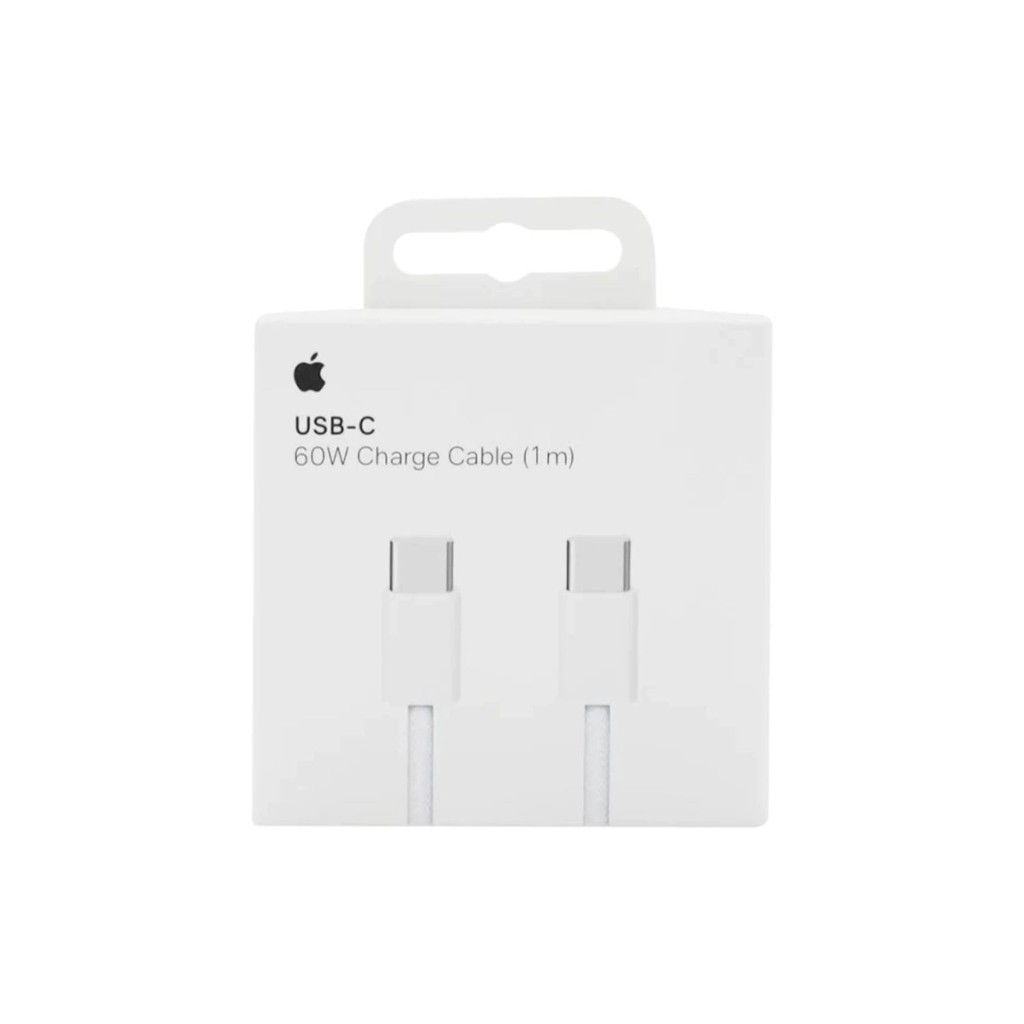 Cabo Apple com conector USB-C / USB-C 60W (1m) Original | Shopee Brasil