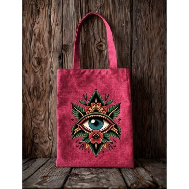 Bolsa De praia LONA vermelha ecobag estampada RESISTENTE | Shopee Brasil