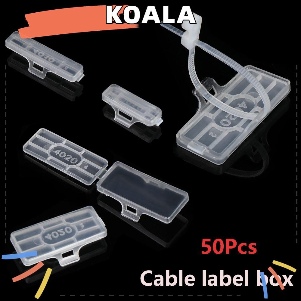 KOALL 50 Unidades De Etiquetas De Identificação , Sinal De Exibição ...