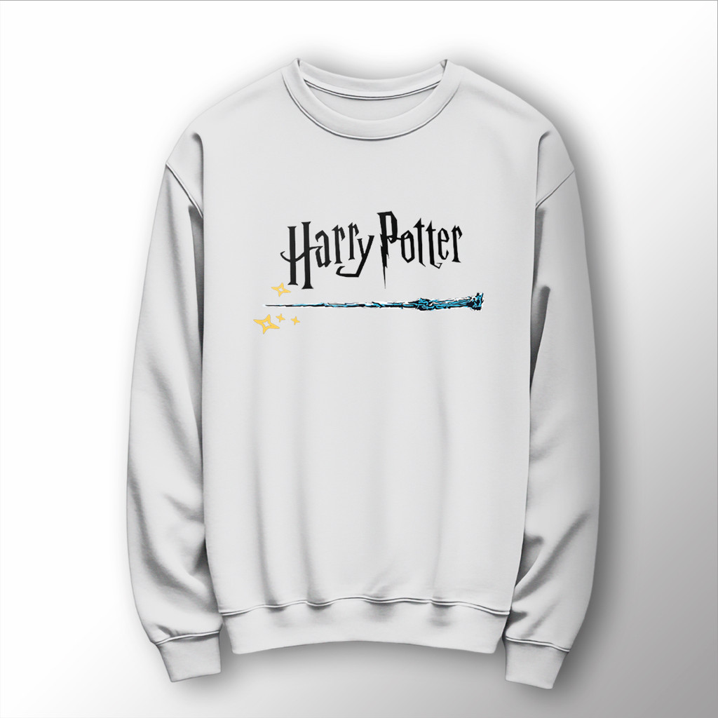 Moletom Gola Careca Estampada Com Filme Harry Rony Hermione Voldemort Varinha das Varinhas ...