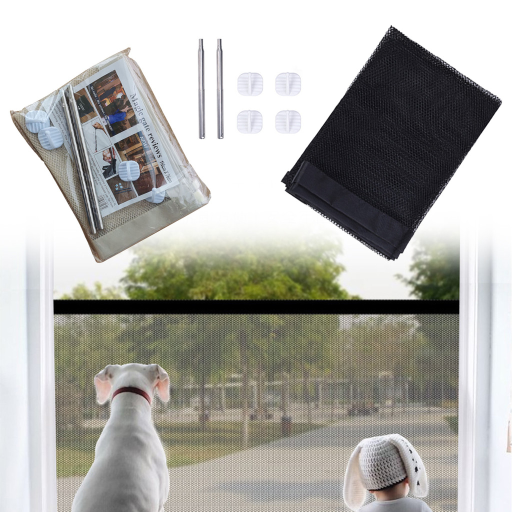 Novas Cercas De Barreira Para Cães De Estimação Com 4 Pçs Gancho Pet ...