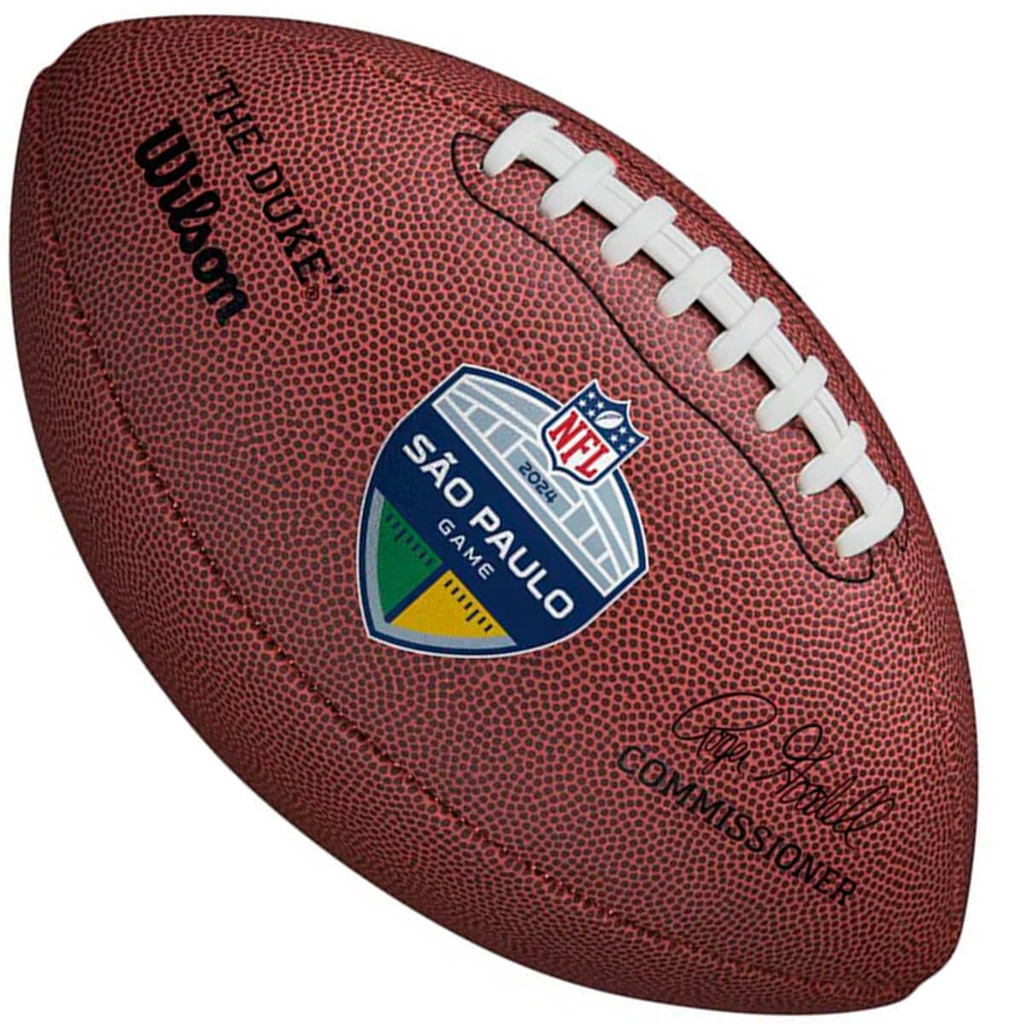 Bola de Futebol Americano NFl São Paulo Duke Réplica | Shopee Brasil