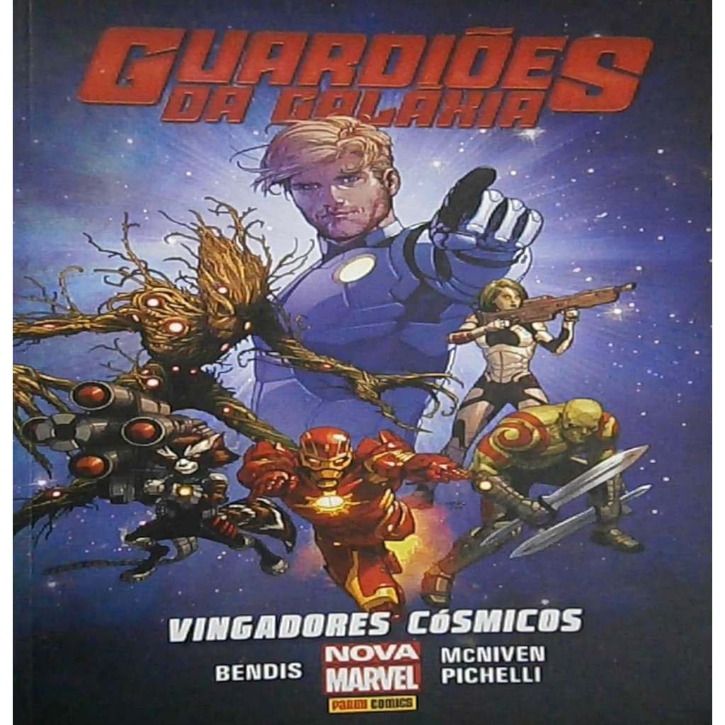 Guardiões da Galáxia: Vingadores Cósmicos autor Bendis Mcniven Pichelli ...