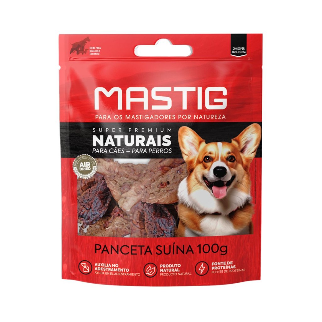 Mordedor Natural MASTIG - Pulmão Suíno - 100g | Shopee Brasil