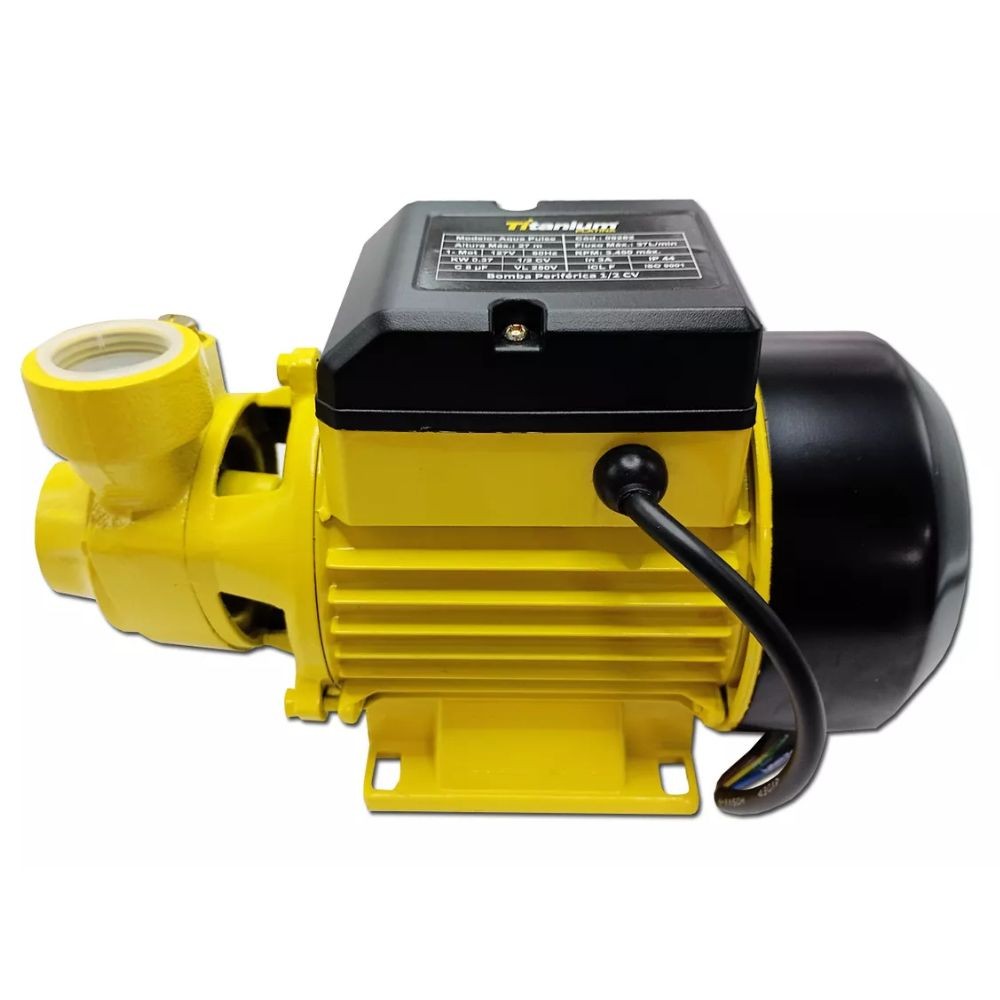 Bomba Periférica Aquapulse 1/2cv 27m 37l/min Titanium | Shopee Brasil