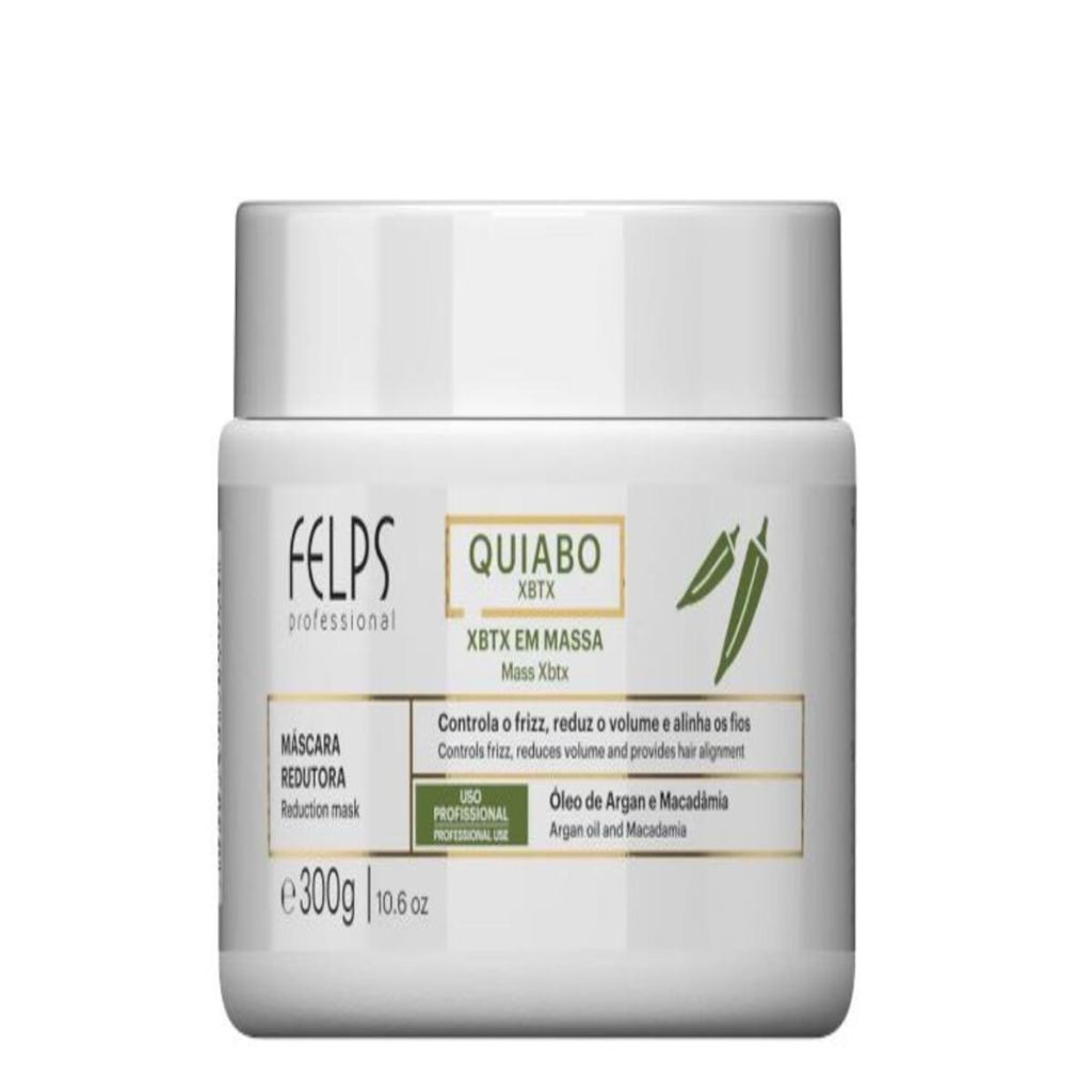 FELPS QUIABO XBTX EM MASSA MÁSCARA REDUTORA 300G | Shopee Brasil