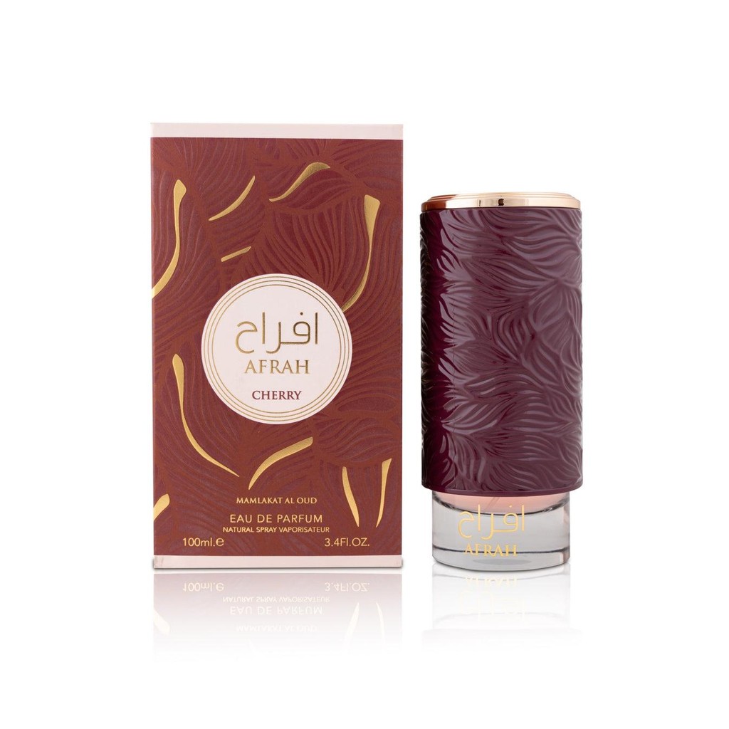 PERFUME MAMLAKAT AL OUD AFRAH CHERRY 100ML | Shopee Brasil