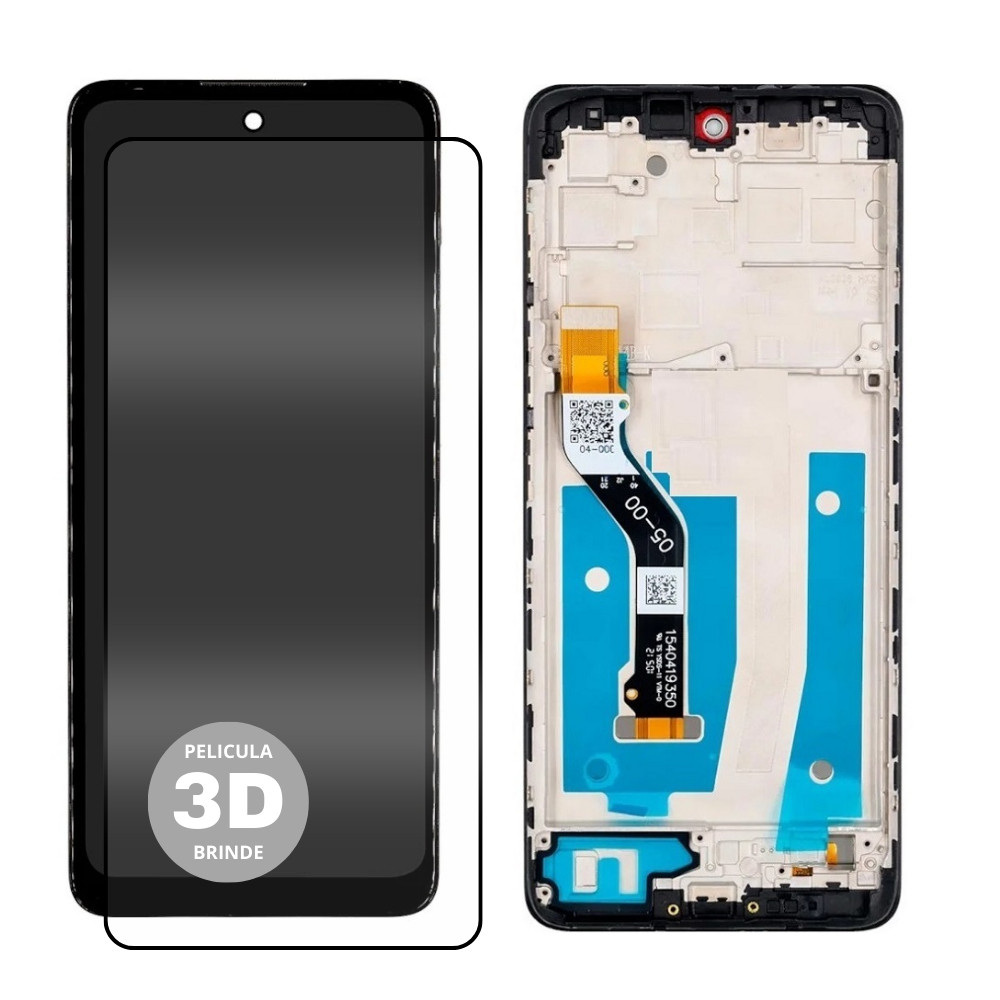 TELA DISPLAY LCD FRONTAL MOTO G60S (XT2133) COM ARO | Shopee Brasil