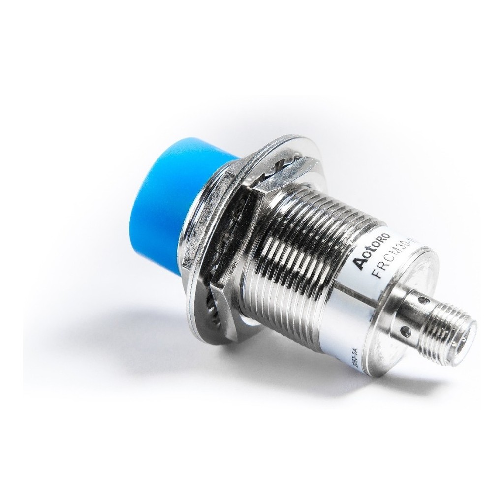 Sensor Indutivo M30 FRCM30-15DP NA e NF PNP 10-30VDC Conector M12 4 Pinos Sensibilidade 15mm ...