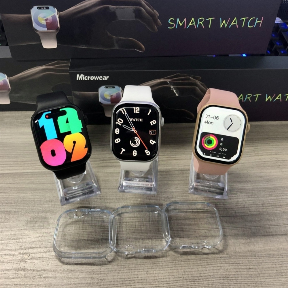 Relógio Digital Smartwatch Microwear W29 S Original 47 mm Ilha Dinâmica ...