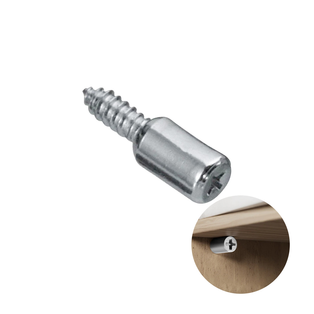 Suporte Para Prateleira Cromado Com Parafuso SP-216 10 Un - Rometal ...