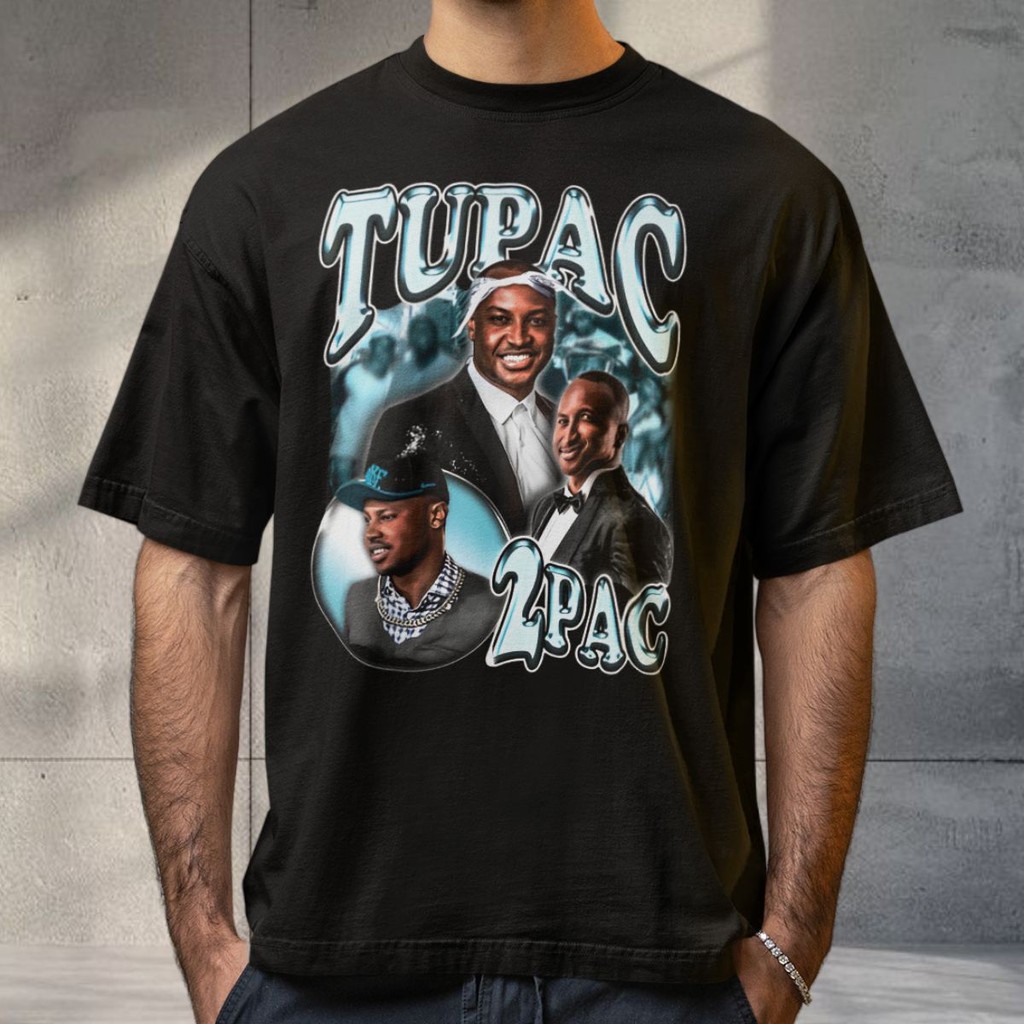 Camiseta Tupac Thiaguinho Meme 2025 Vintage Humor Parecidos Zoeira ...