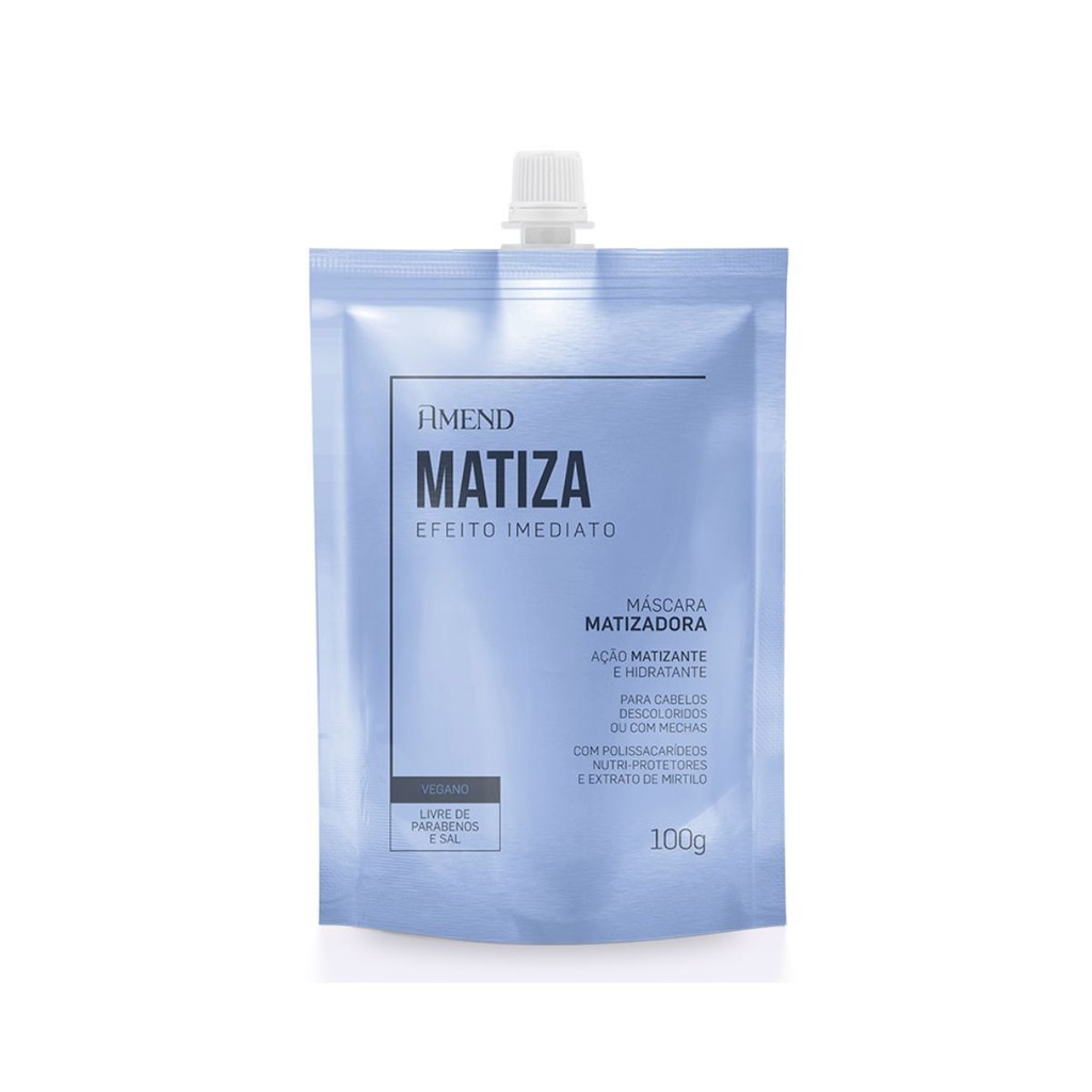 Amend Matiza Mascara Matizadora - Efeito Imediato 100g | Shopee Brasil