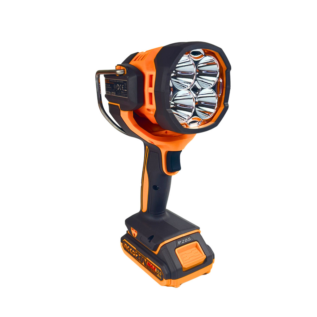 Lanterna Portátil 20v 2000Lm Sem Bateria Cwli2088 Ingco | Shopee Brasil