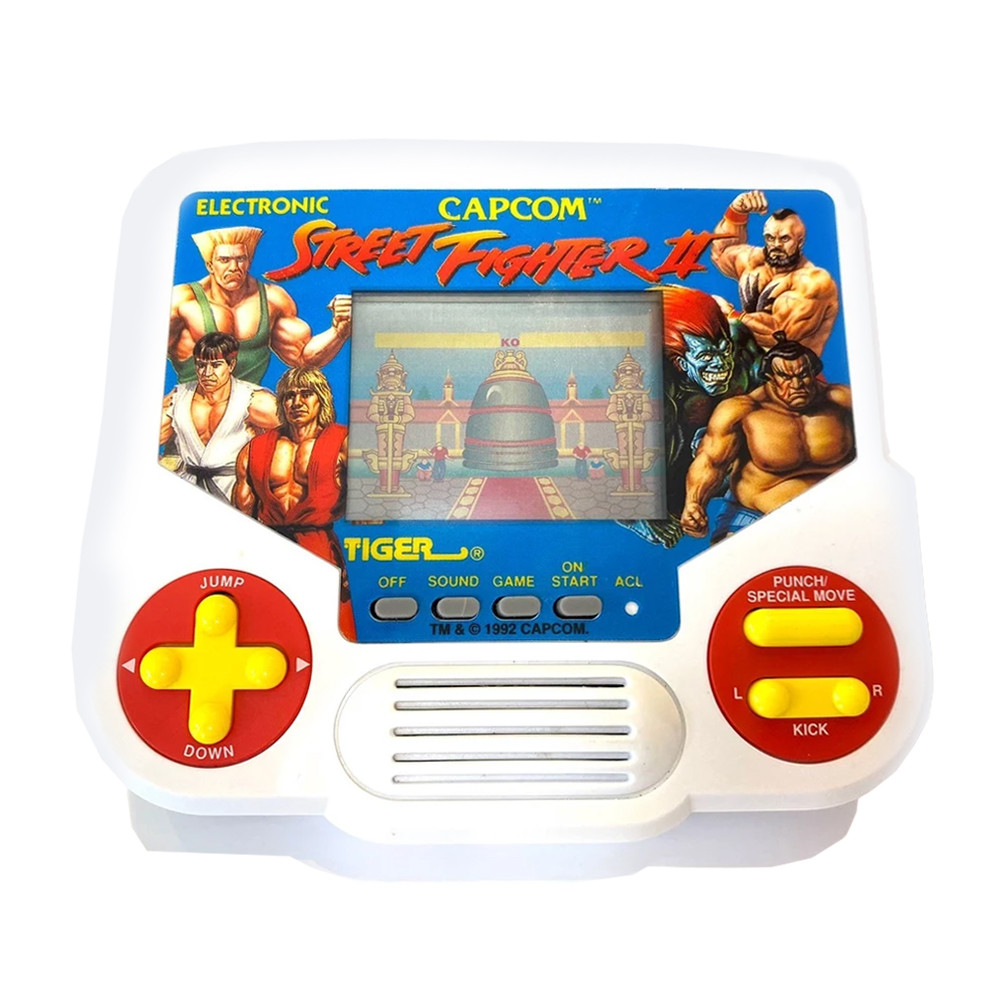 Mini Game Console Tectoy Tiger Street Fighter Anos 90 Excelente Estado Anos 90 Console | Shopee ...